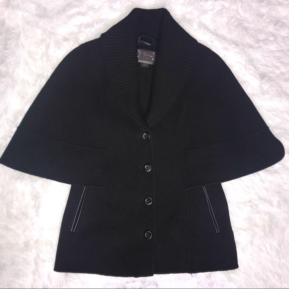 Mackage | Jackets & Coats | Mackage Delia Lightweight Cape Wool Leather ...